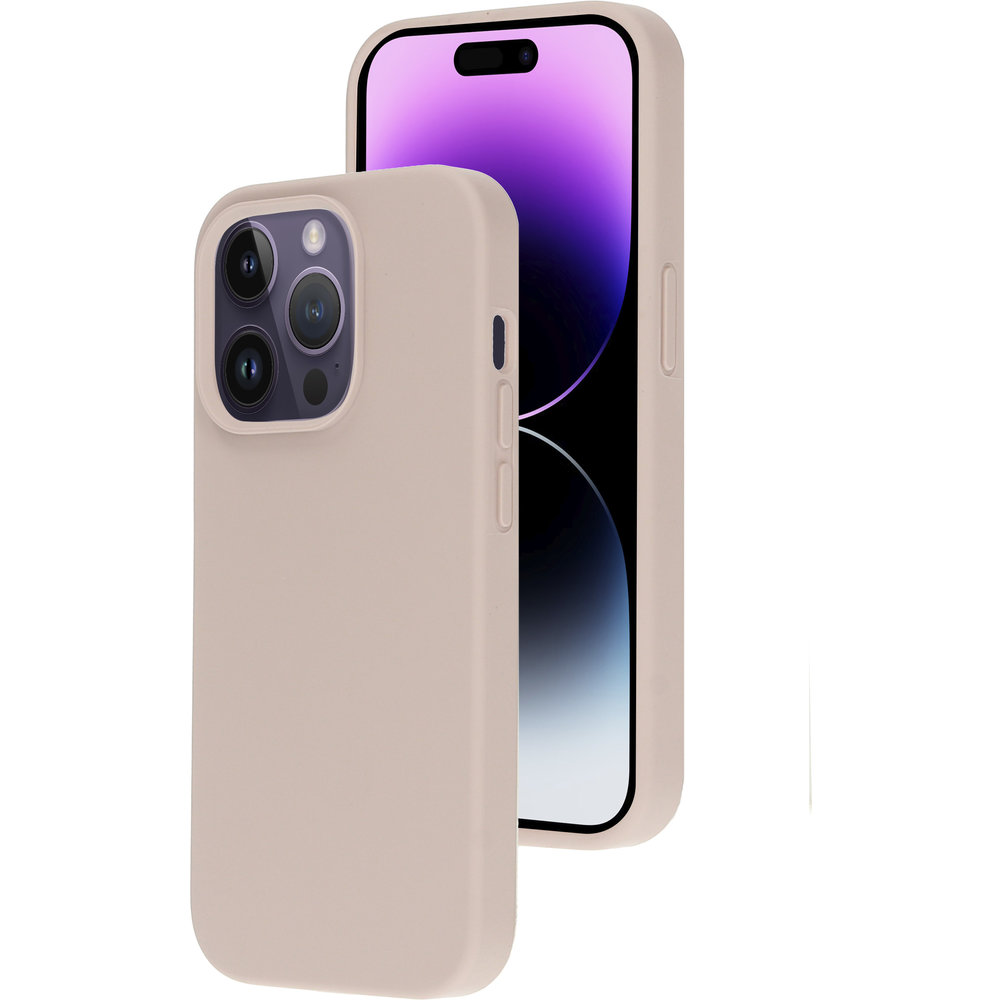 Mobiparts Silicone Cover Apple iPhone 14 Pro Soft Salmon - Hoesjes en ...
